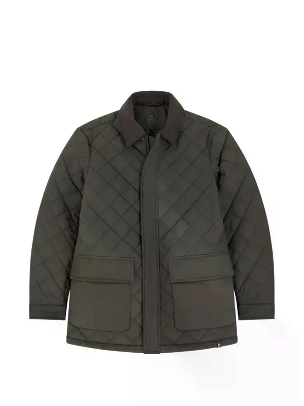 Boggi Milano Peacoat Padded In Technical Fabric - Grey