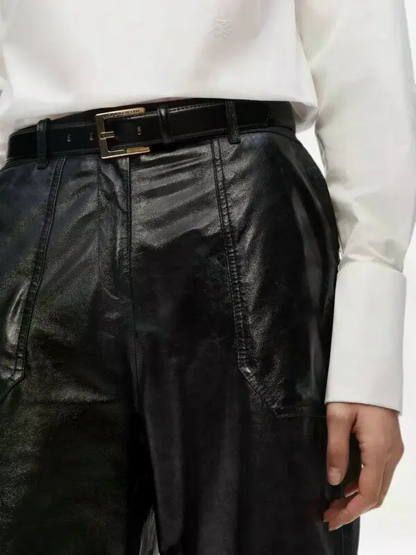 Karl Lagerfeld Classic Leather Belt