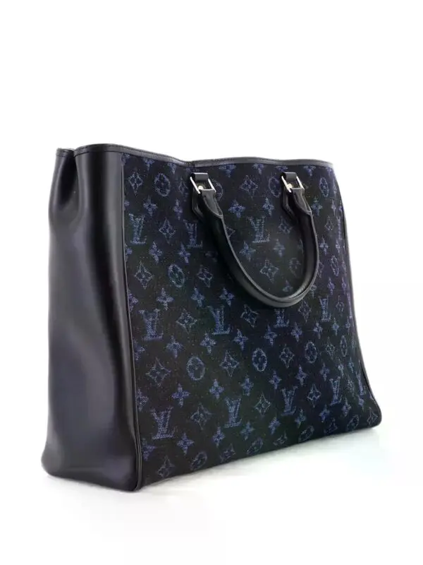 LOUIS VUITTON Grand Sac Bag Monogram Jacquard Tote Bag - Blue