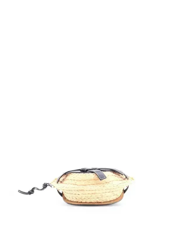 Loewe Gate Raffia Mini Crossbody Bag