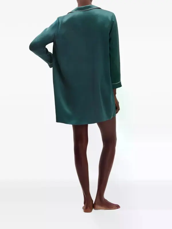 ERES Gala Piping-detail Shirt Dress