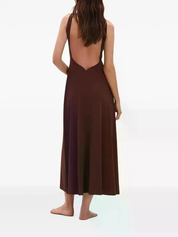 ERES Sculpture Open-back Maxi Dress