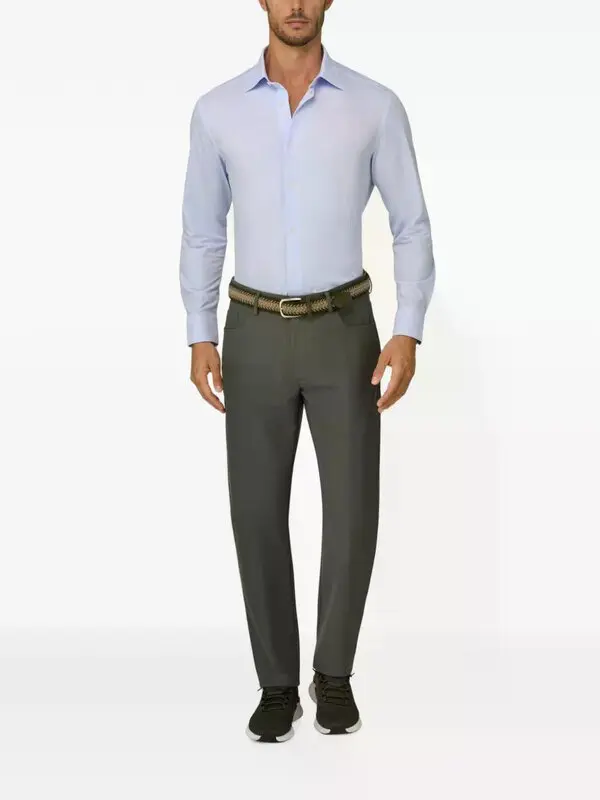 Boggi Milano Jeans In Technical Fabric B Tech
