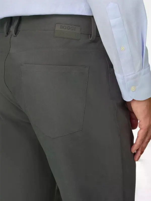 Boggi Milano Jeans In Technical Fabric B Tech