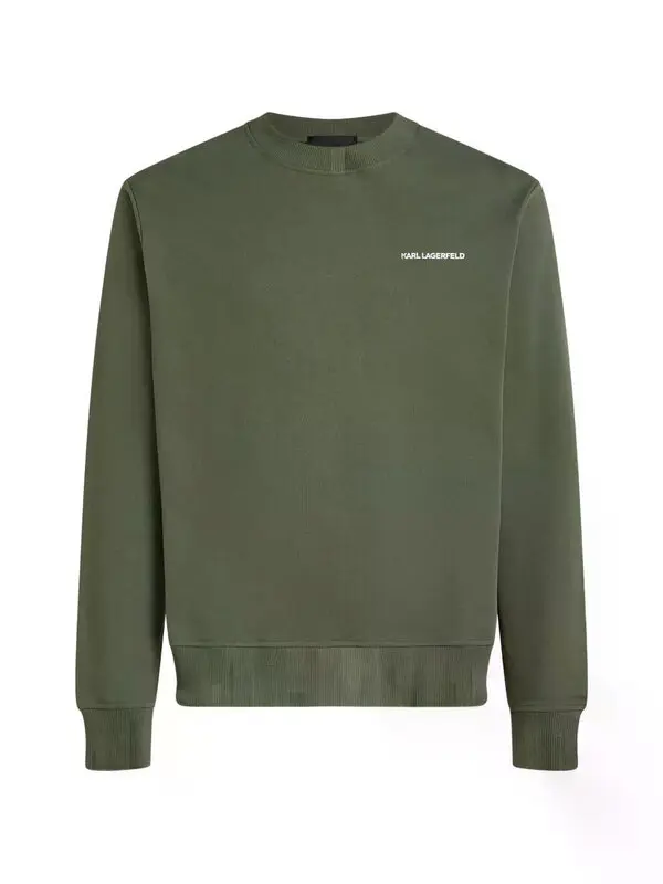Karl Lagerfeld Rue St-guillaume Regular‑fit Sweatshirt - Green