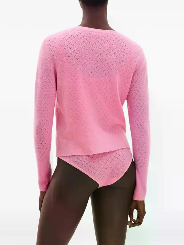 ERES Sucrerie Pointelle-knit Cardigan