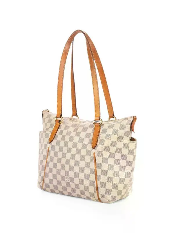 LOUIS VUITTON 2012 Pm Totally Damier Azur Canvas Shoulder Bag - Neutrals