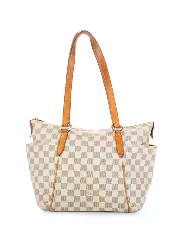 LOUIS VUITTON 2012 Pm Totally Damier Azur Canvas Shoulder Bag - Neutrals