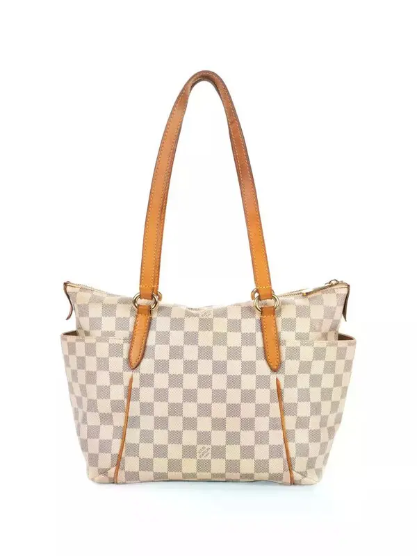 LOUIS VUITTON Damier Azur Canvas Shoulder Bag - Neutrals