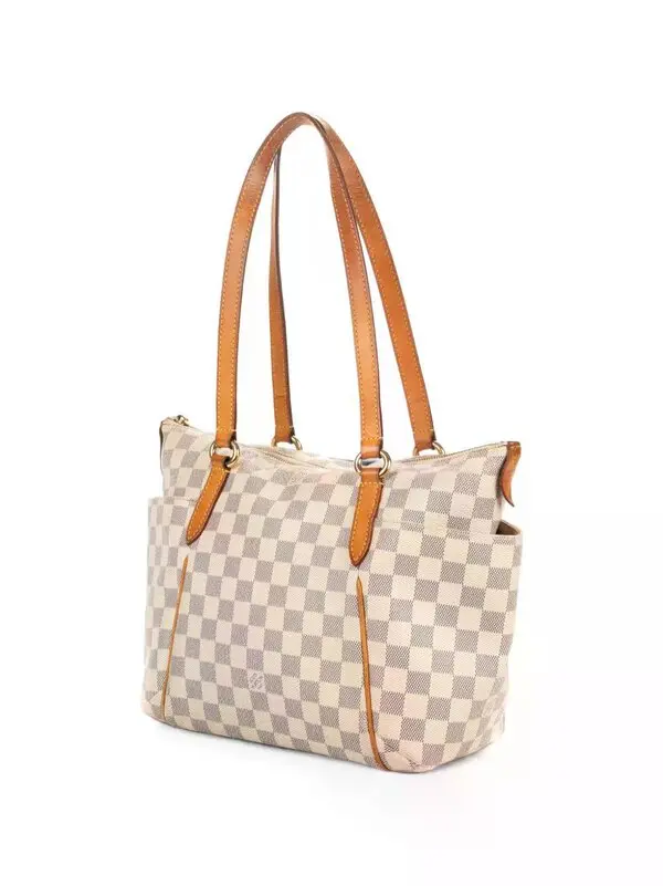 LOUIS VUITTON Damier Azur Canvas Shoulder Bag - Neutrals