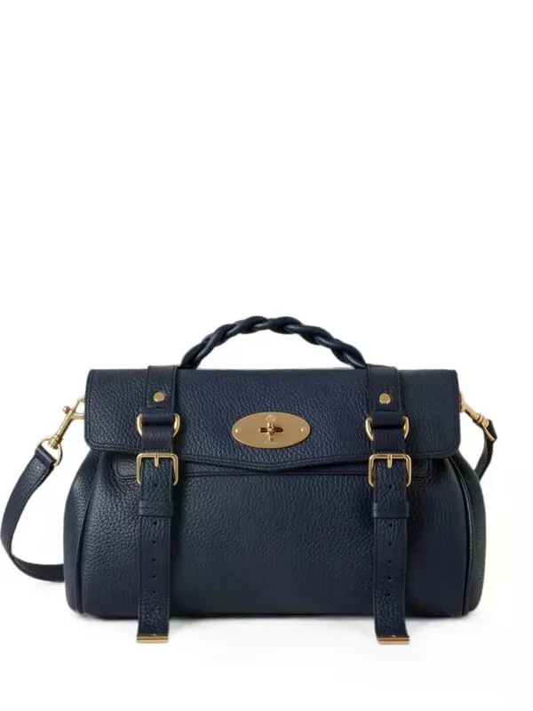 Mulberry Alexa Heavy-grain Crossbody Bag - Blue