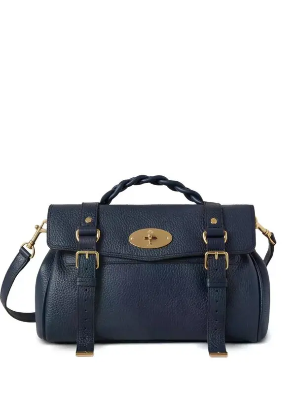 Mulberry Alexa Heavy-grain Crossbody Bag - Blue