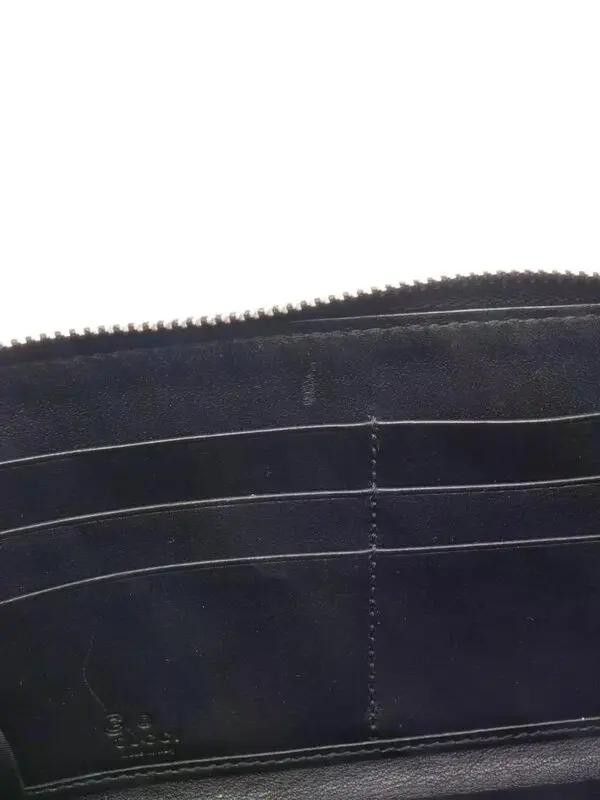 Gucci 2010s Micro Gg Leather Wallet