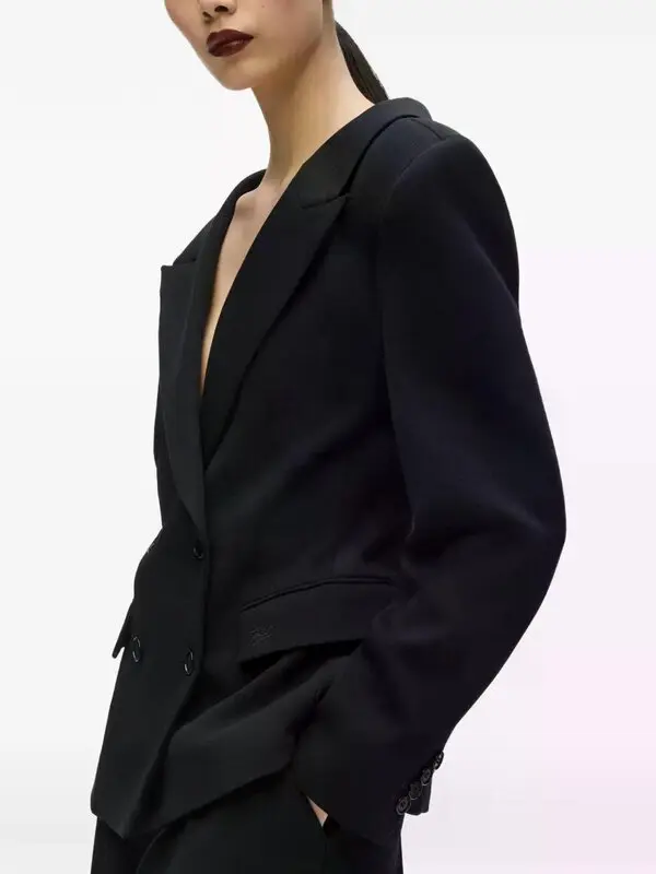 Karl Lagerfeld Karl Studio Wide Shoulder Blazer