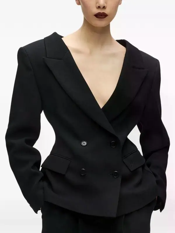 Karl Lagerfeld Karl Studio Wide Shoulder Blazer
