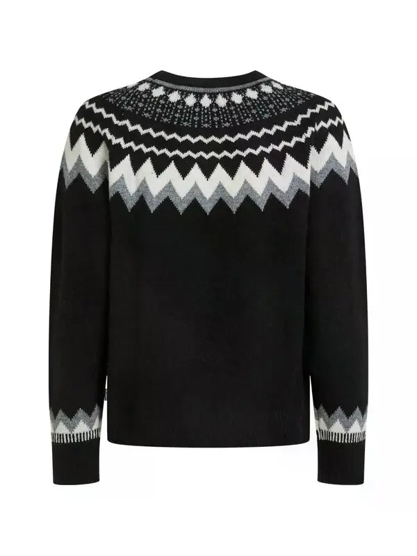 Karl Lagerfeld Fair Isle Knitted Sweater