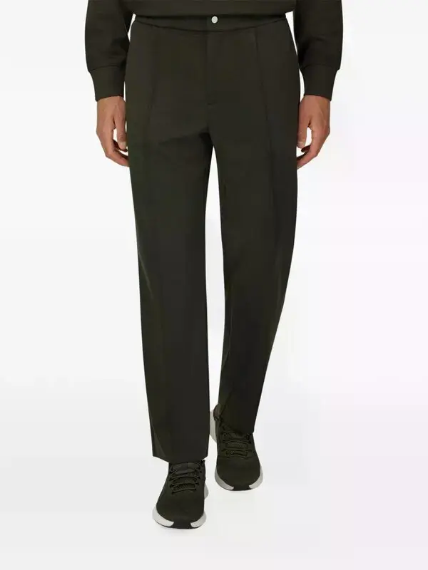 Boggi Milano Joggers In Wool-blend Wooltech