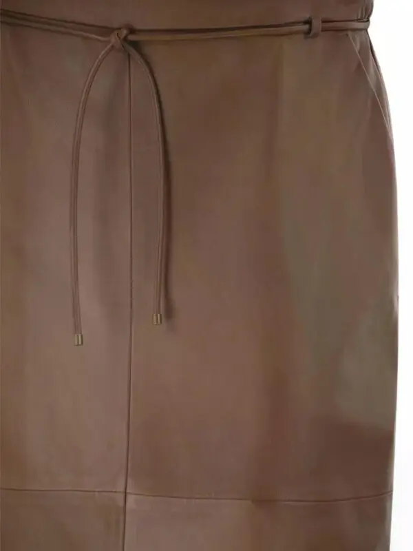 Max Mara Fantino Belted Pencil Midi Skirt