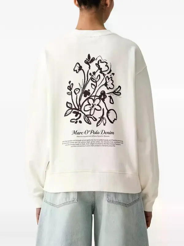 Marc O'polo Graphic-print Crew-neck Sweatshirt