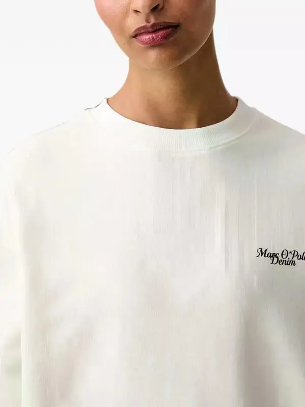 Marc O'polo Graphic-print Crew-neck Sweatshirt