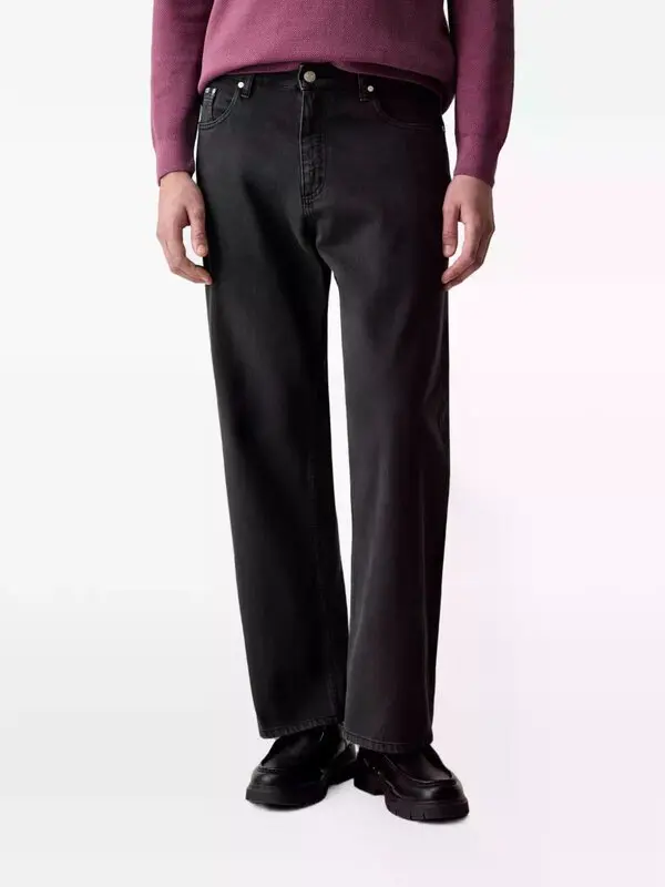 Marc O'polo Logo-patch Jeans - Black