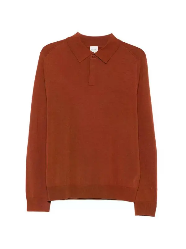 Paul Smith Long-sleeve Polo Shirt - Brown
