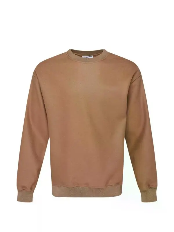 JIL SANDER Wool-melton Sweater - Brown