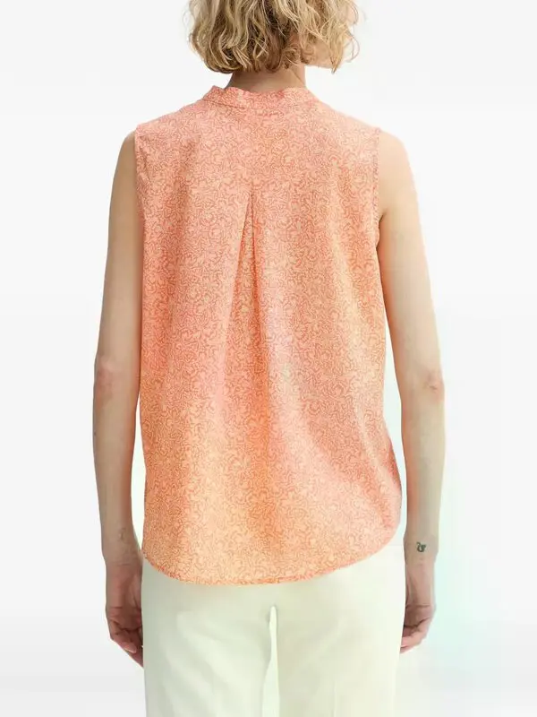 Marc O'polo Floral-print Sleeveless Blouse