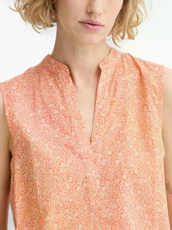 Marc O'polo Floral-print Sleeveless Blouse