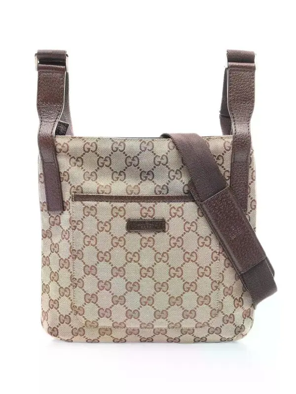 Gucci 2000s Gg Canvas Shoulder Bag
