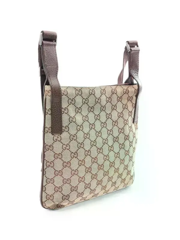 Gucci 2000s Gg Canvas Shoulder Bag
