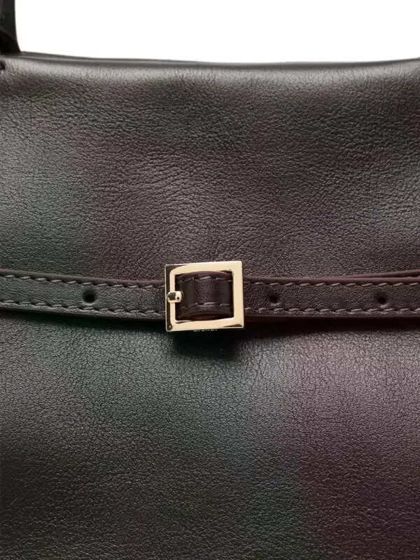 Manu Atelier 35 Le Cambon Leather Tote Bag - Brown