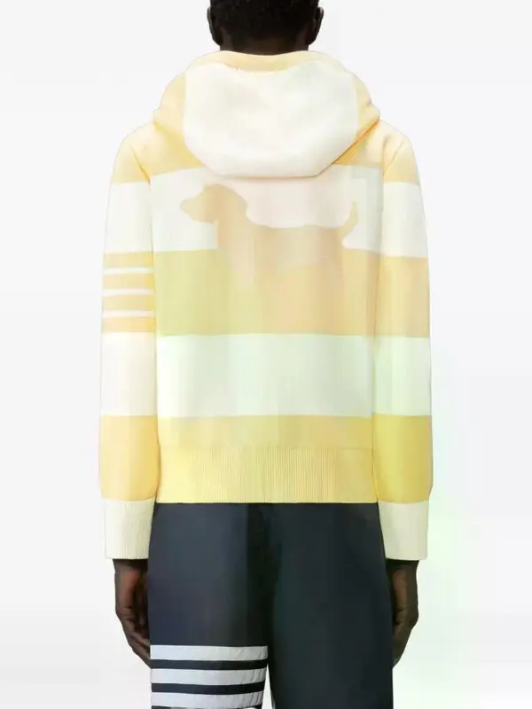Thom Browne 4-bar Hector Hoodie - Pink