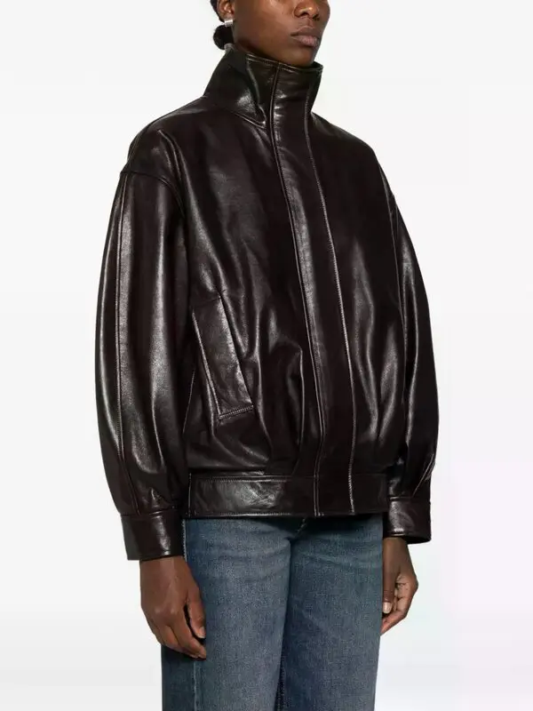 ARMA Paula Leather Jacket - Brown