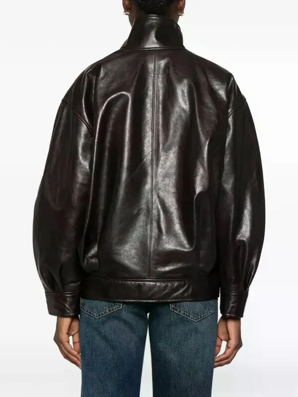 ARMA Paula Leather Jacket - Brown