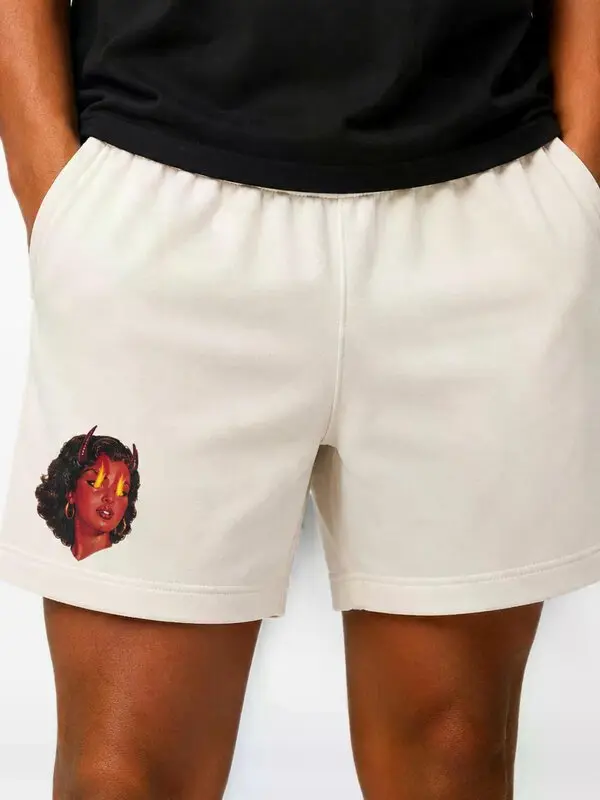 MELT Graphic-print Track Shorts