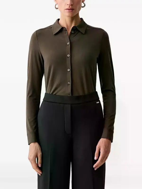 Marc O'polo Long-sleeve Button-up Shirt - Brown