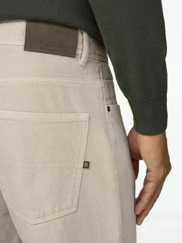 Boggi Milano Jeans In Stretch Denim