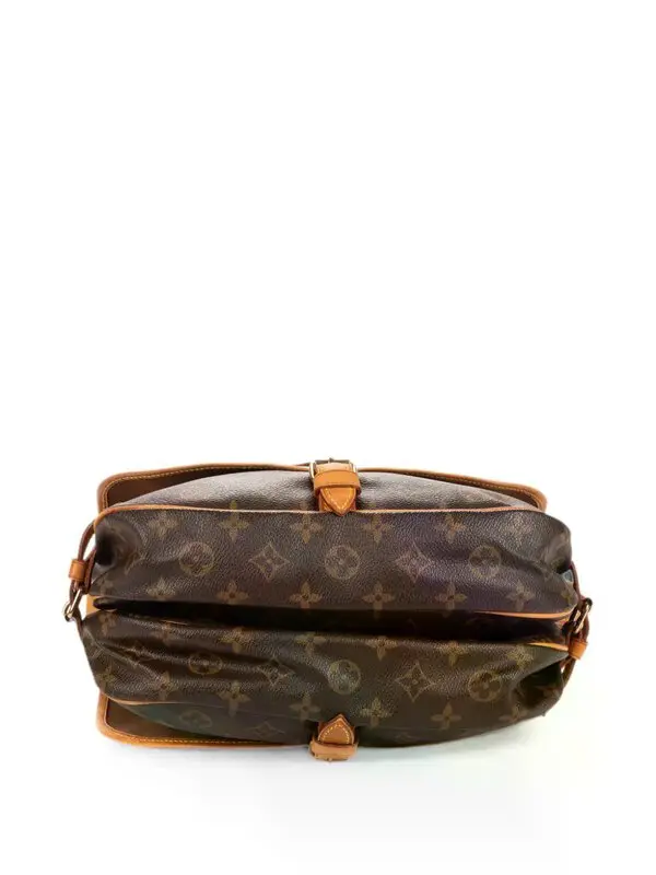 LOUIS VUITTON 2011 25 Saumur Monogram Canvas Shoulder Bag