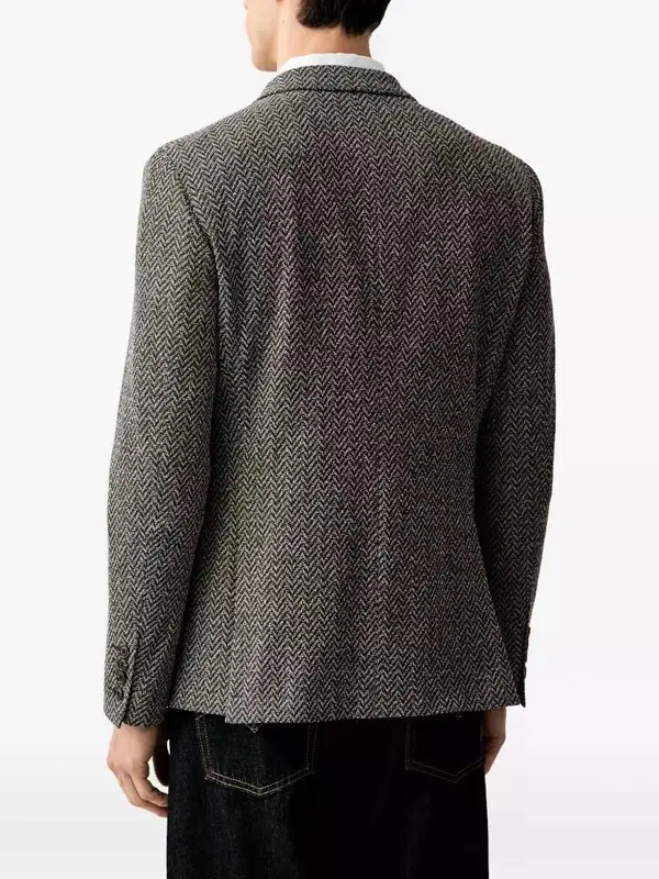 JOOP! Herringbone Double-breasted Blazer