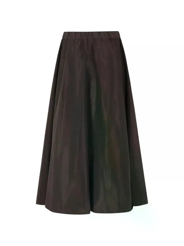 Aspesi Elasticated-waistband Flared Midi Skirt