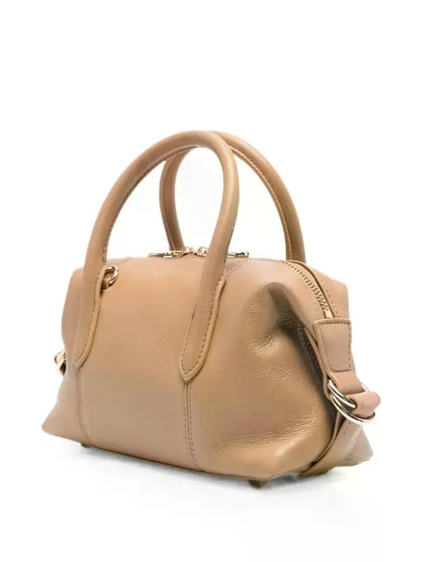 Patrizia Pepe Mini Leather Tote Bag - Neutrals