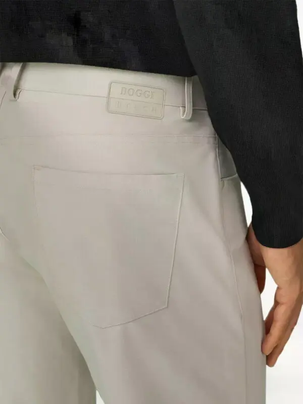 Boggi Milano Jeans In Technical Fabric B Tech