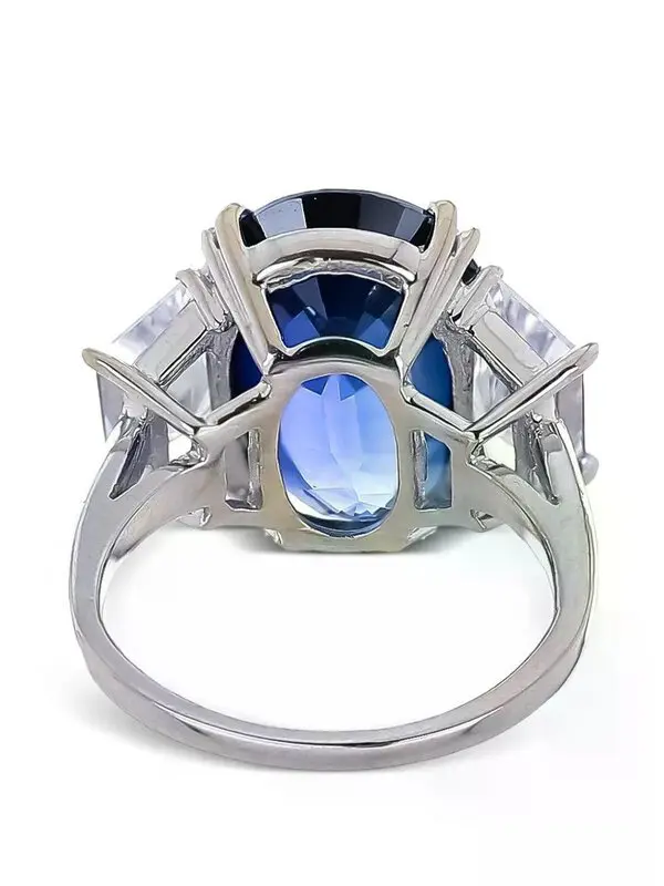 FANTASIA BY DESERIO Sapphire And Cubic Zirconia Ring