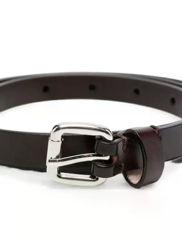 P.a.r.o.s.h Buckle-fastening Leather Belt