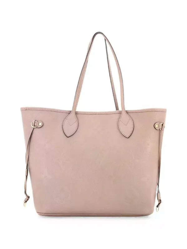 LOUIS VUITTON Neverfull Nm Monogram Empreinte Giant Mm Tote Bag - Neutrals