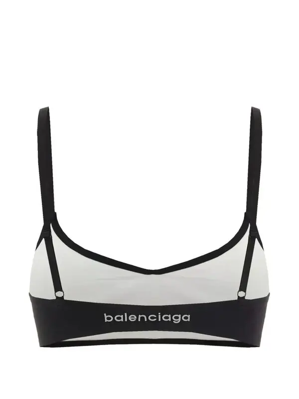 Balenciaga Logo-print Cropped Top