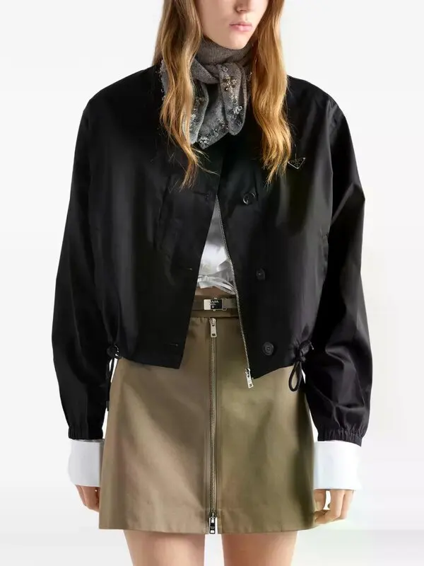 Prada Chino Miniskirt With Zipper