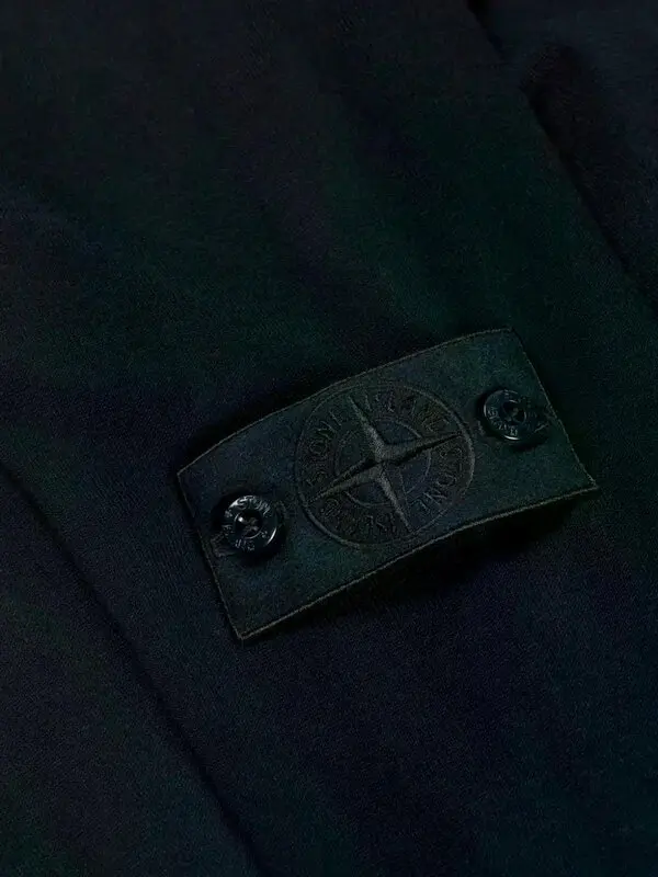 Stone Island Logo-patch Roll-neck Sweater