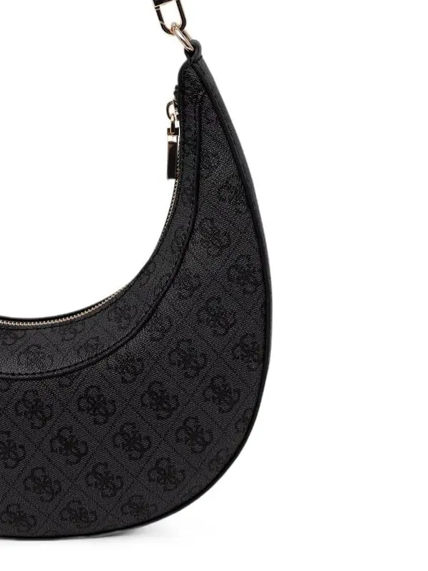 Guess Lindsey Monogram-print Curved Tote Bag